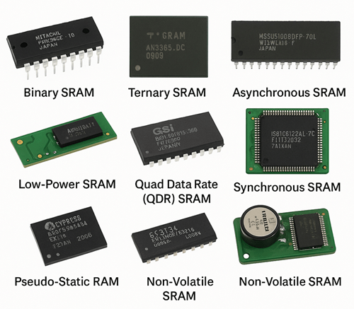 SRAM指南：類型，工作原理和應用程序